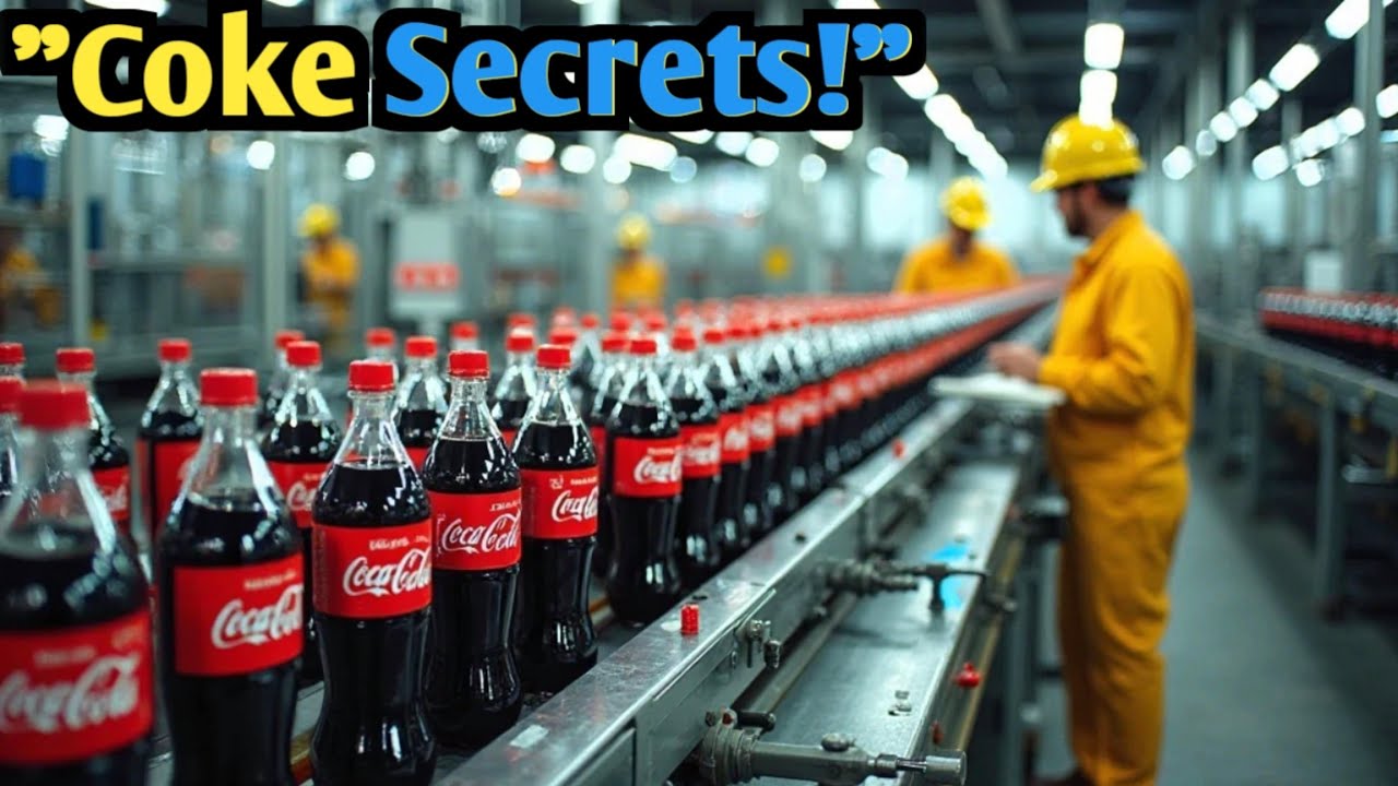 Coca-Cola Making Process EXPOSED 2025🔥 | Full Factory Tour & Actual ...