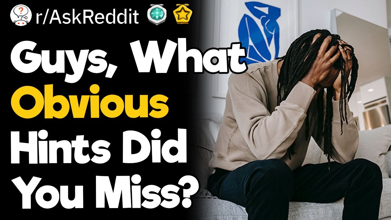 Guys, What Obvious Hints Did You Miss? - YouTube