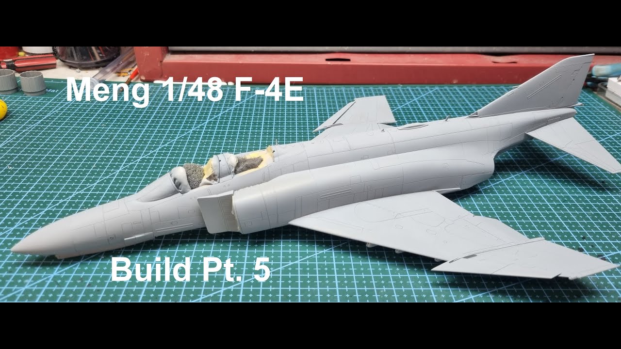 Meng 1/48 F-4E Phantom II Build Pt. 5 - YouTube
