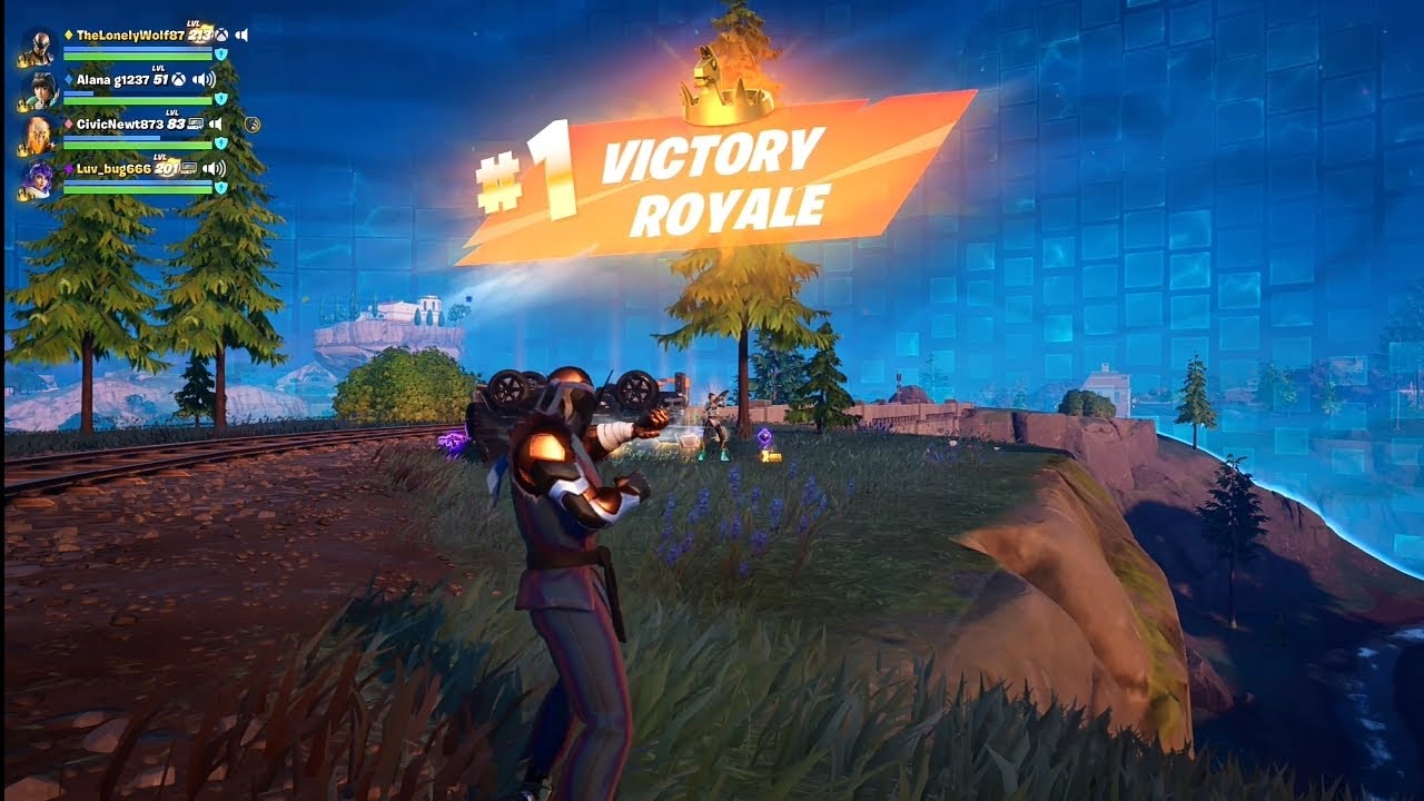 Fortnite Xbox Series S Gameplay 483 Squads Copper Wasp Skin - YouTube