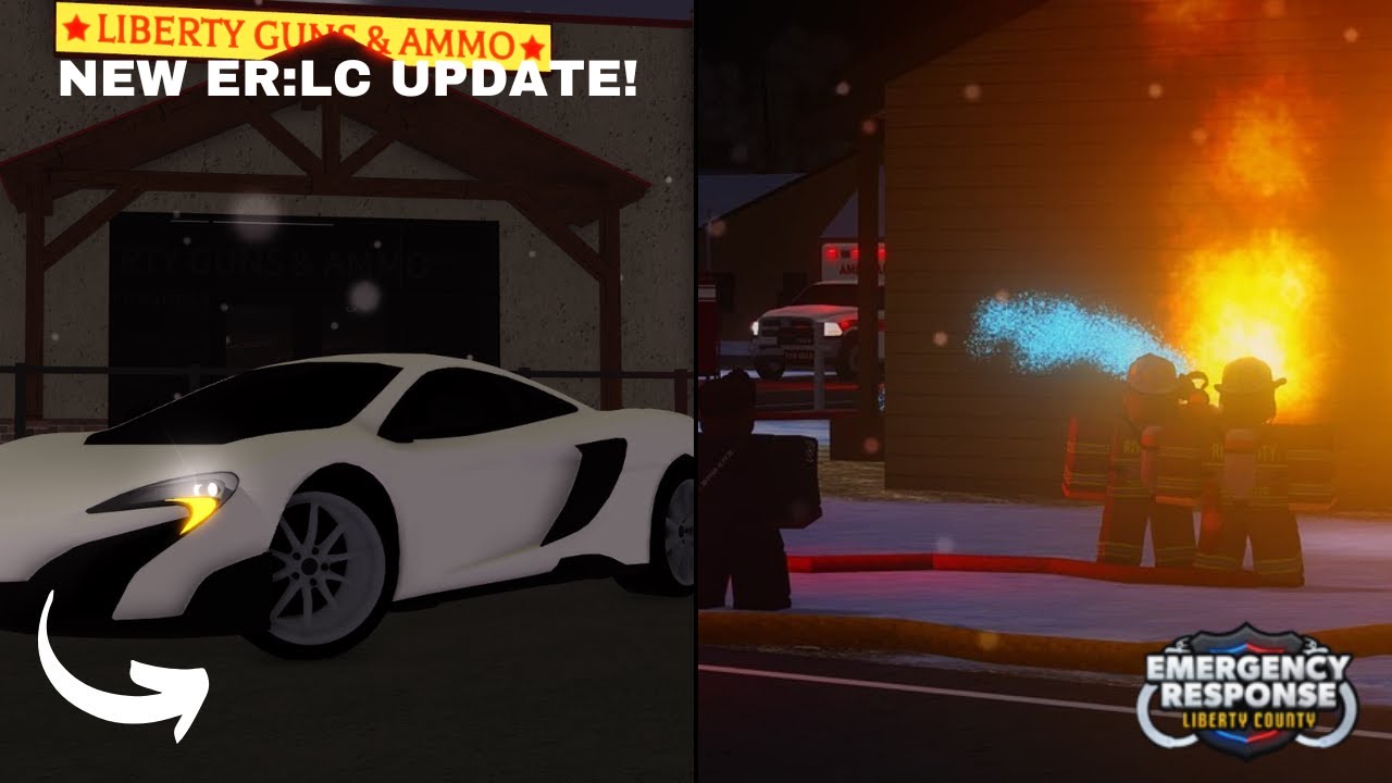 ER:LC Update - Fire Overhaul, Criminal Base, Gun Store Revamp AND MORE ...