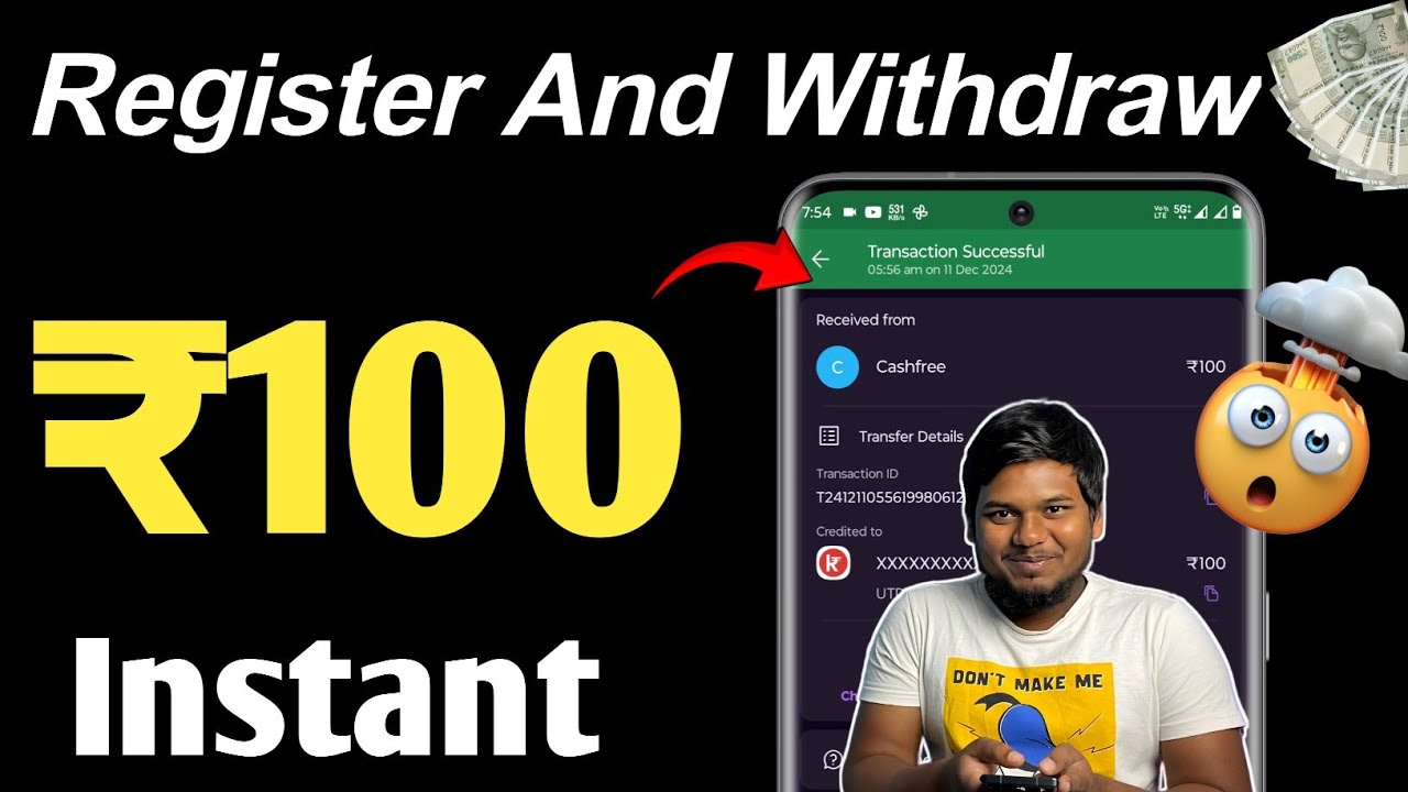 Register And Earn ₹100 Rupees Instant Payment| Earn money today ...