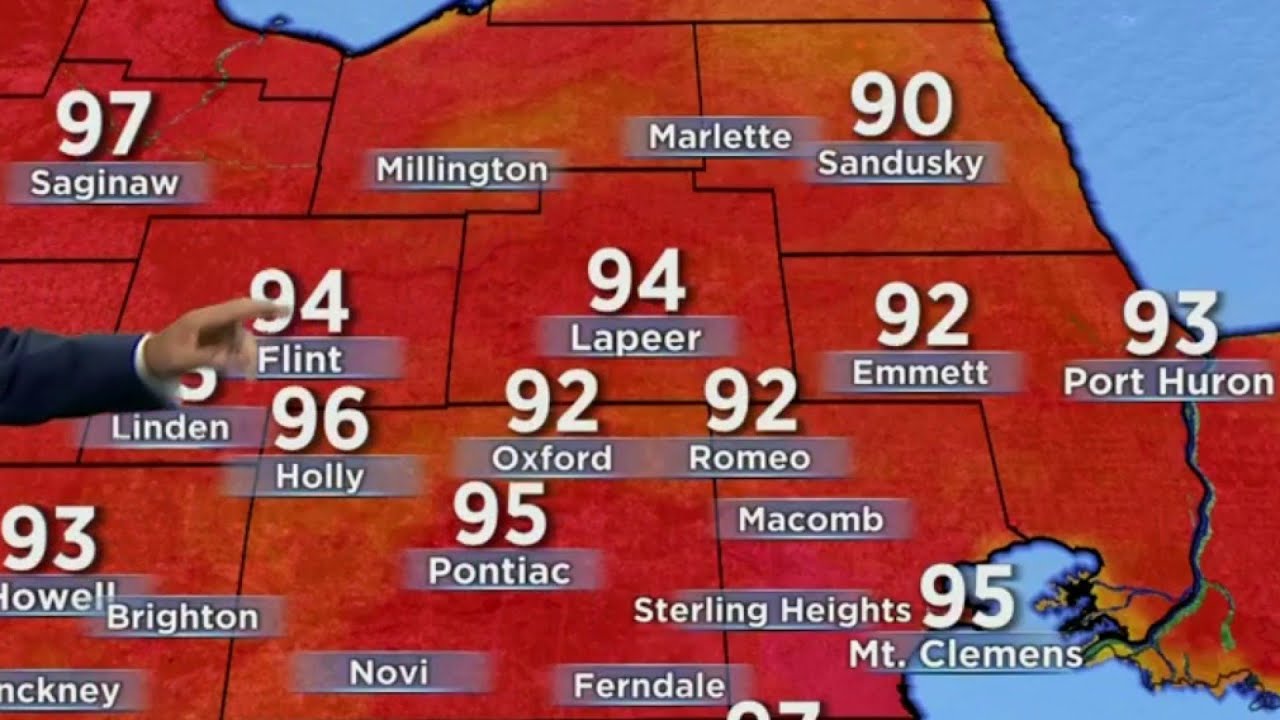 Metro Detroit weather forecast June 21, 2022 -- 6 p.m. Update - YouTube
