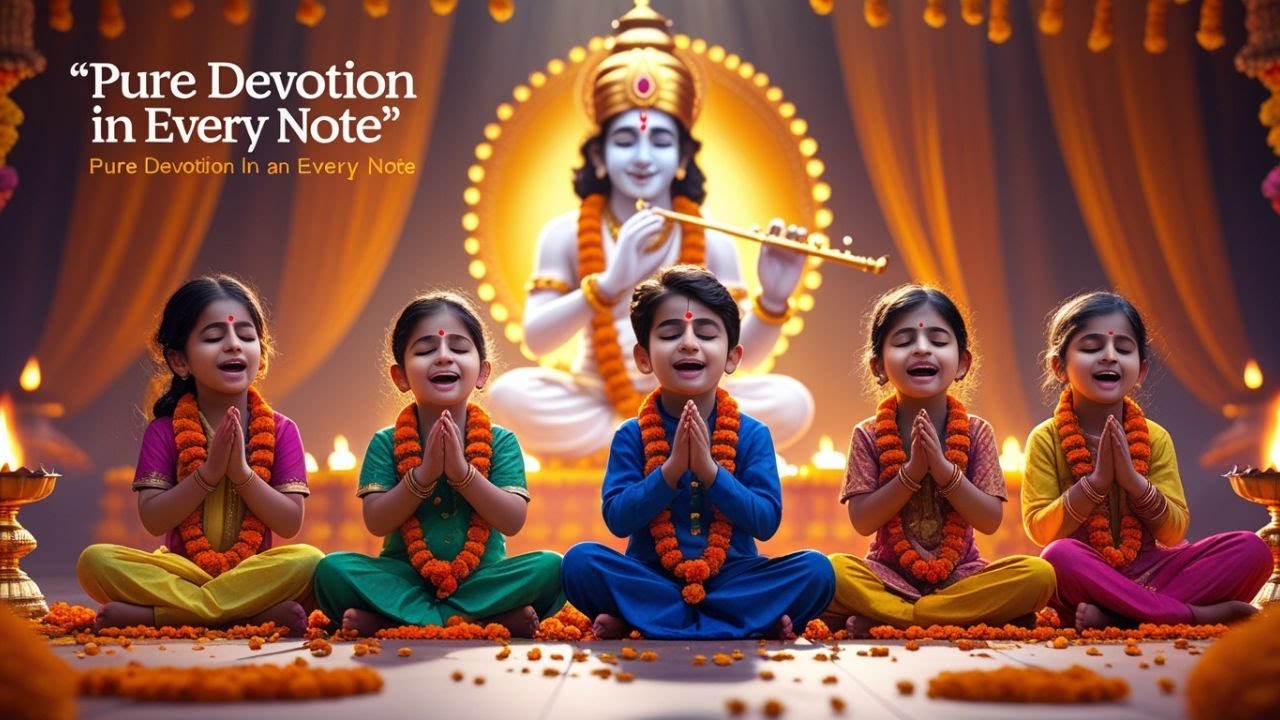 Pure Devotion in Every Note – Children’s Krishna Song - YouTube