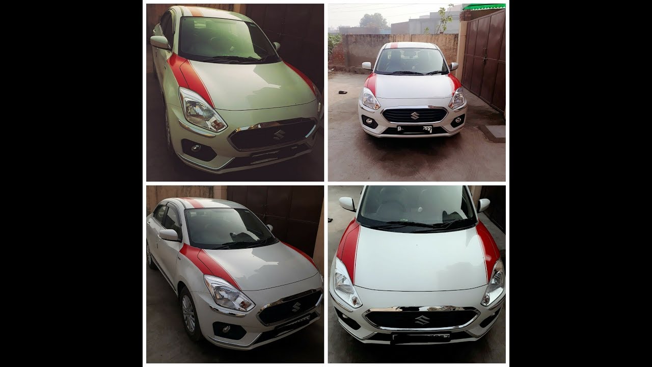 Maruti Suzuki Swift Dzire 2017 | Modified Stickering - YouTube