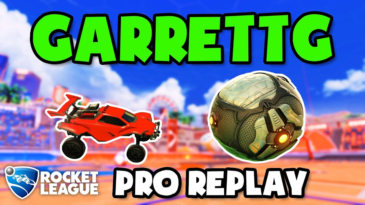 GarrettG Pro Ranked 2v2 #111 - Rocket League Replays - YouTube