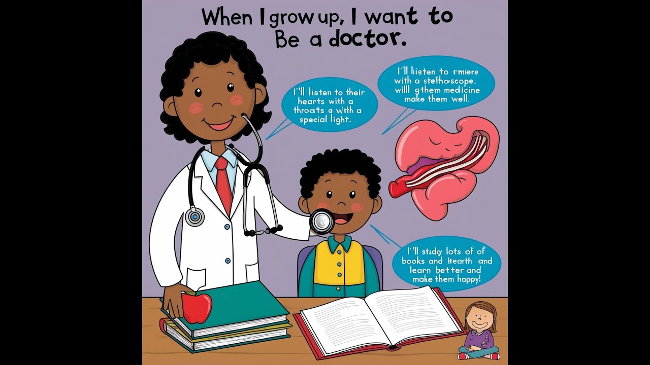 when I grow up I want to be a doctor - YouTube