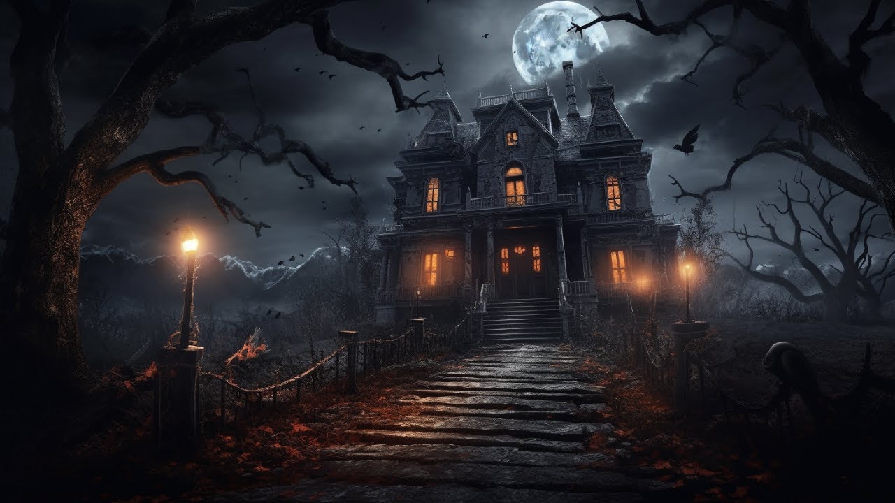 Shadows in the Night - A Dark Ambient Halloween Soundscape - YouTube