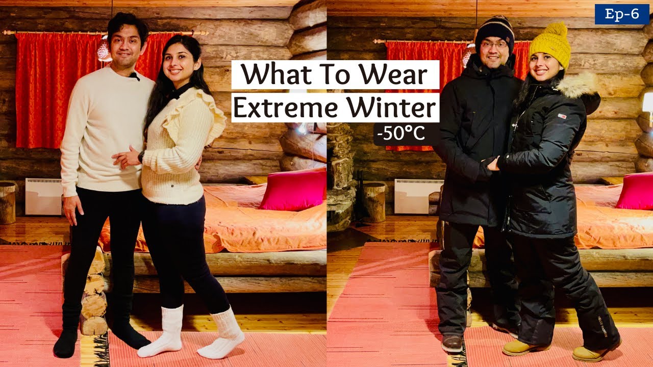 How To Survive Extreme Cold Weather | All Layering Explained |What To ...