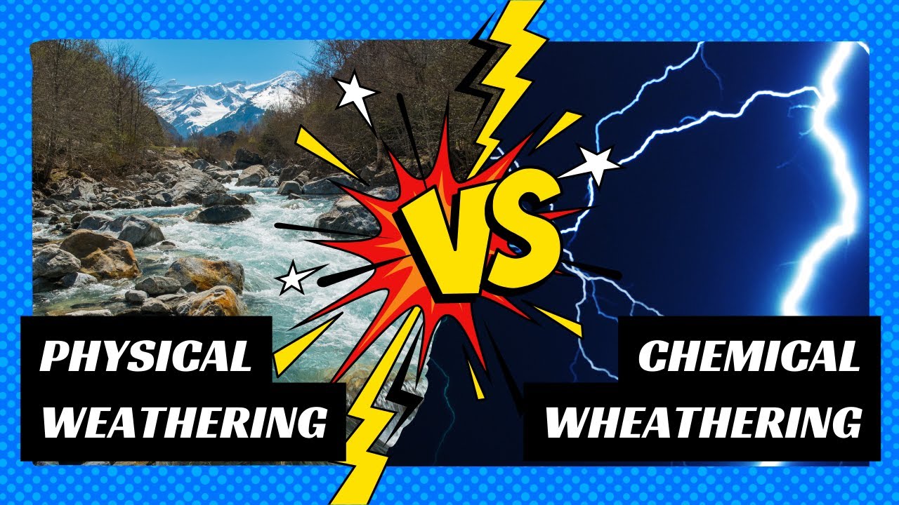 Physical Weathering VS Chemical Weathering: The Differences - YouTube