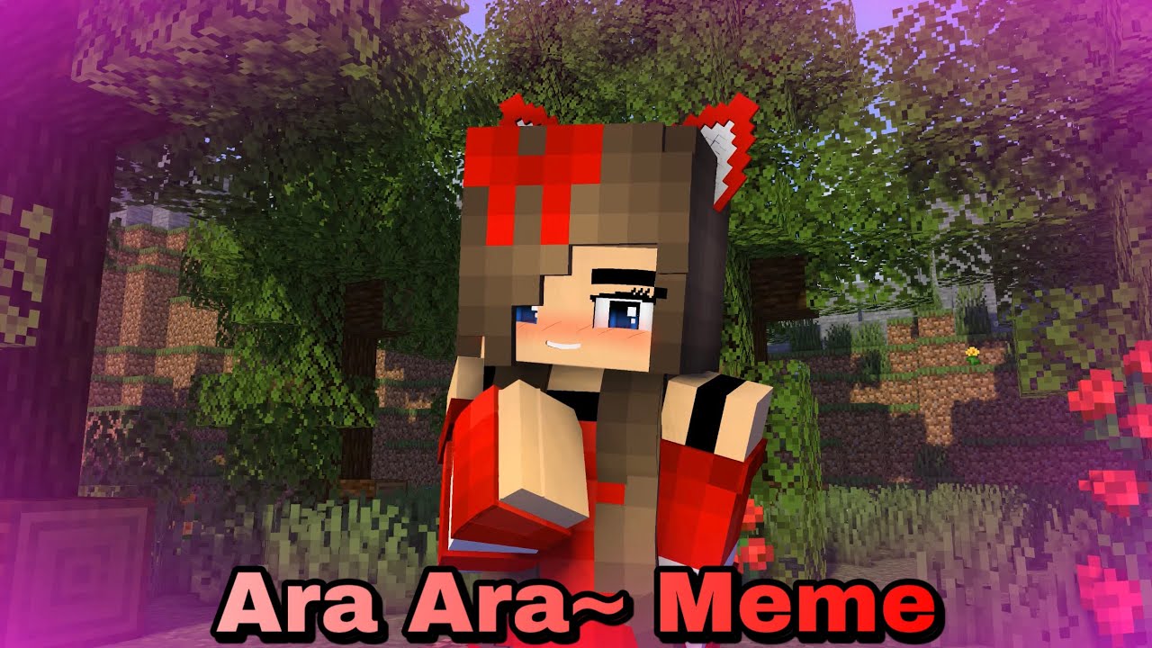 Ara Ara~ Meme - Mine-imator Minecraft Animation - YouTube