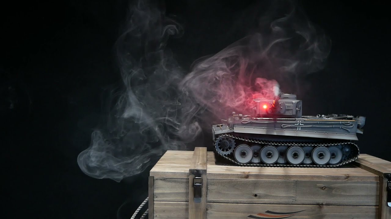 Torro RC Panzer Tiger1 BB mit Kanonenrauch Neuheit by D-Edition TV ...