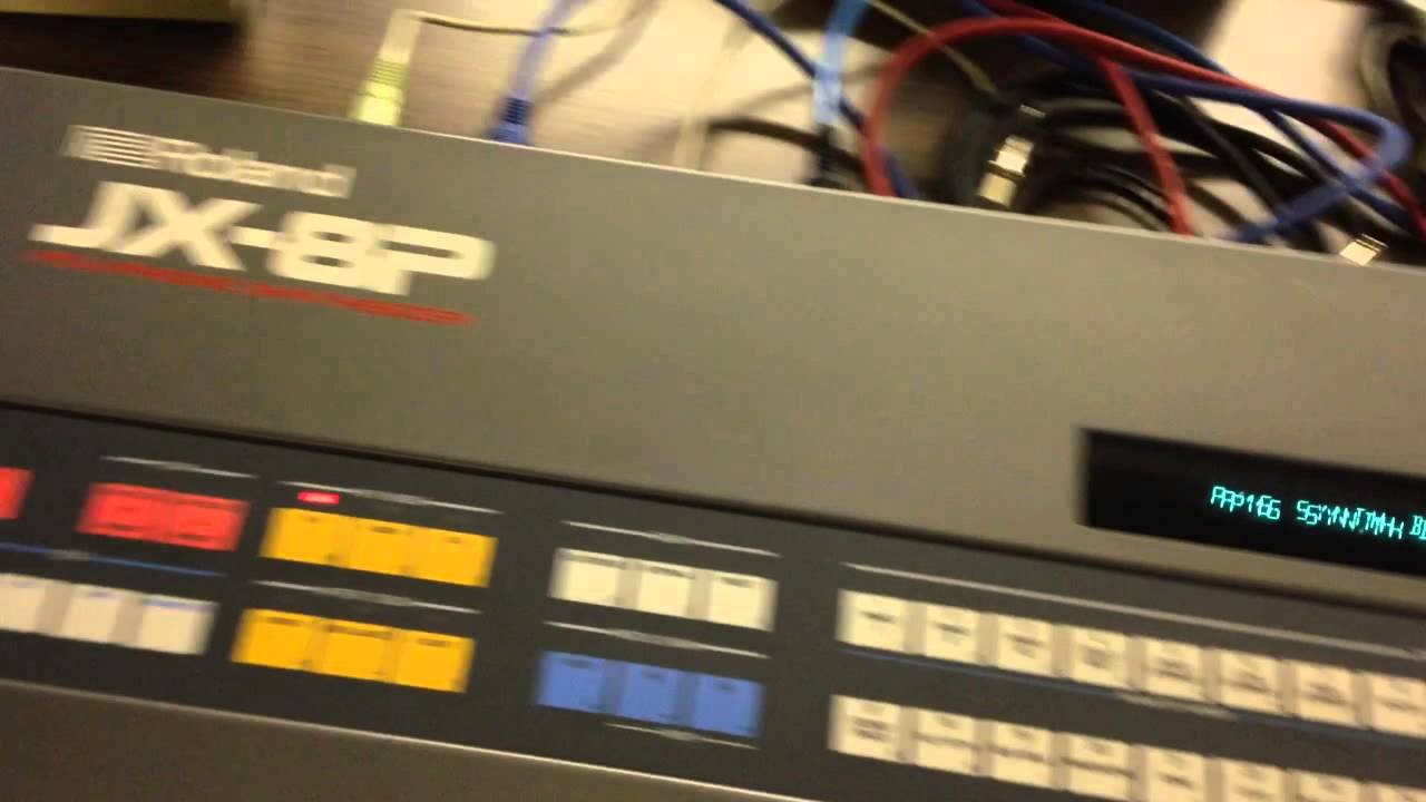 Apple IIGS/Roland JX-8P MIDI demo - YouTube