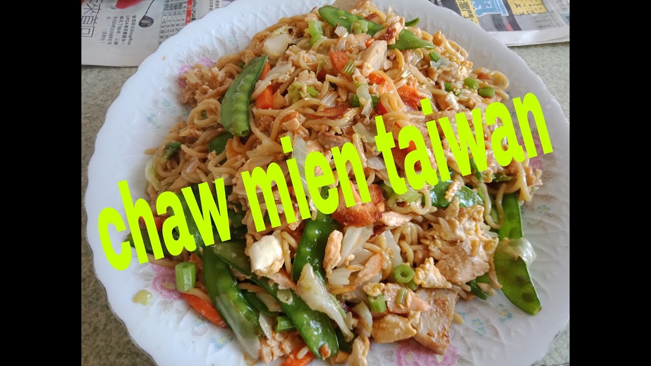 Chau mien taiwan II Mie goreng taiwan - YouTube
