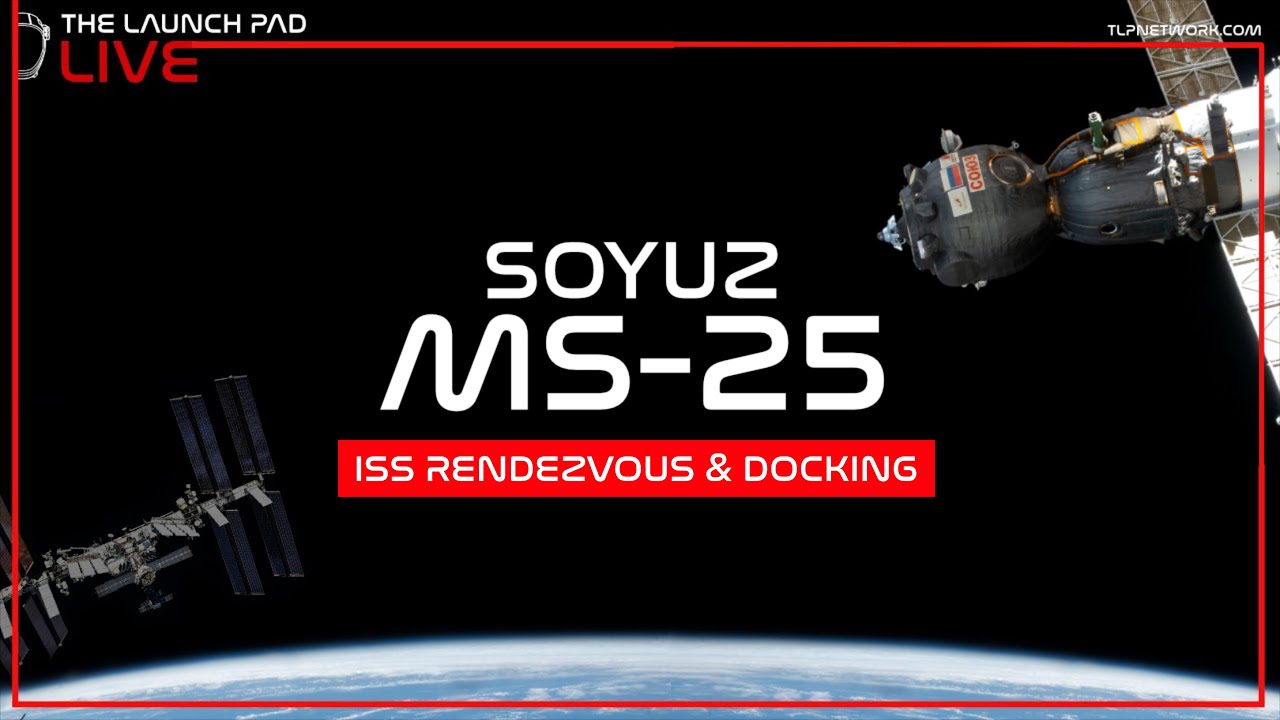 REPLAY! Soyuz MS-25 ISS Docking - YouTube