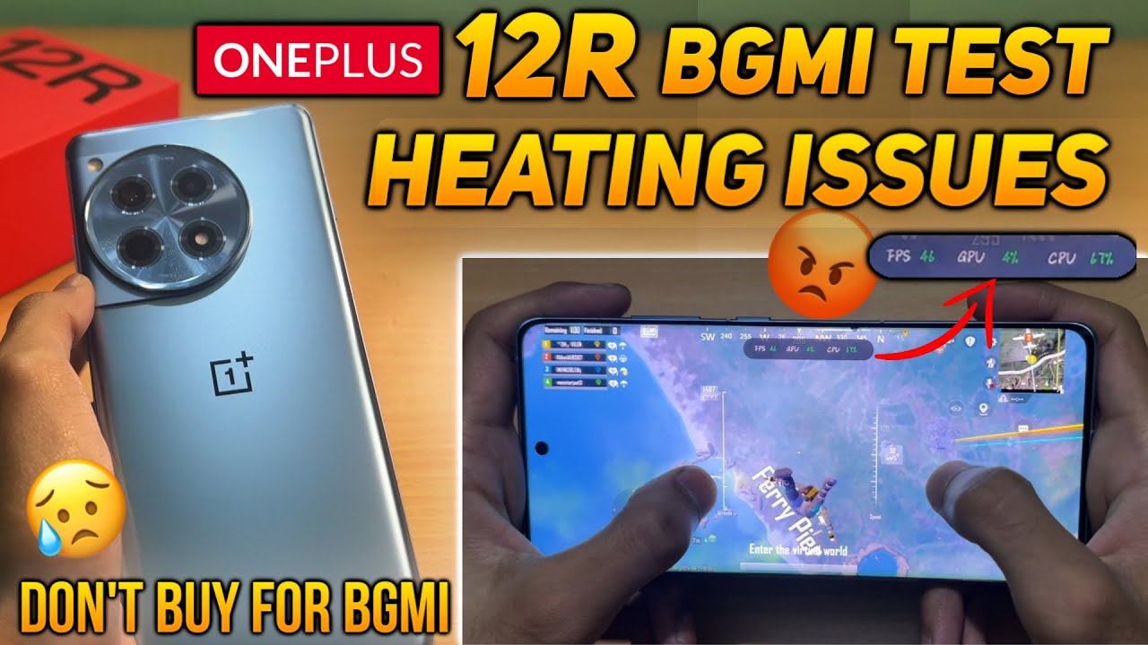 Don’t Buy OnePlus 12R for BGMI🥲 | Heating Issues🙂 - YouTube