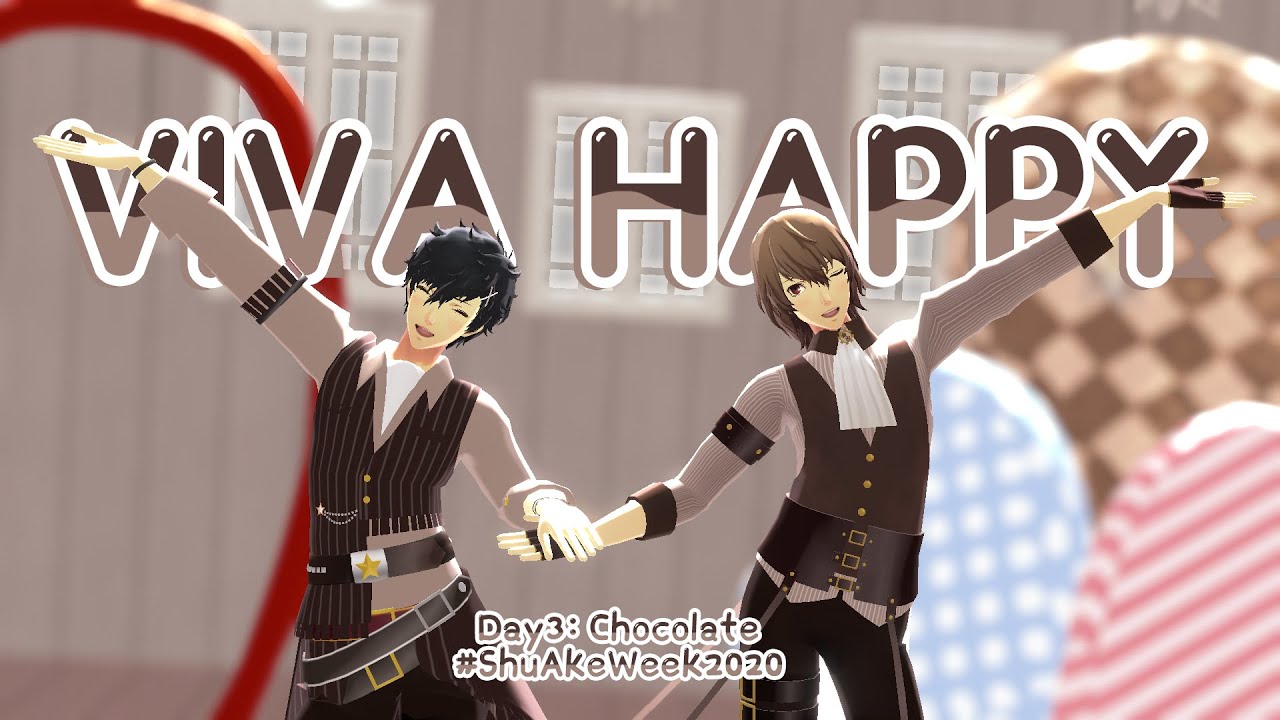 [MMD Persona 5]VIVA HAPPY[ShuAke Week 2020] - YouTube
