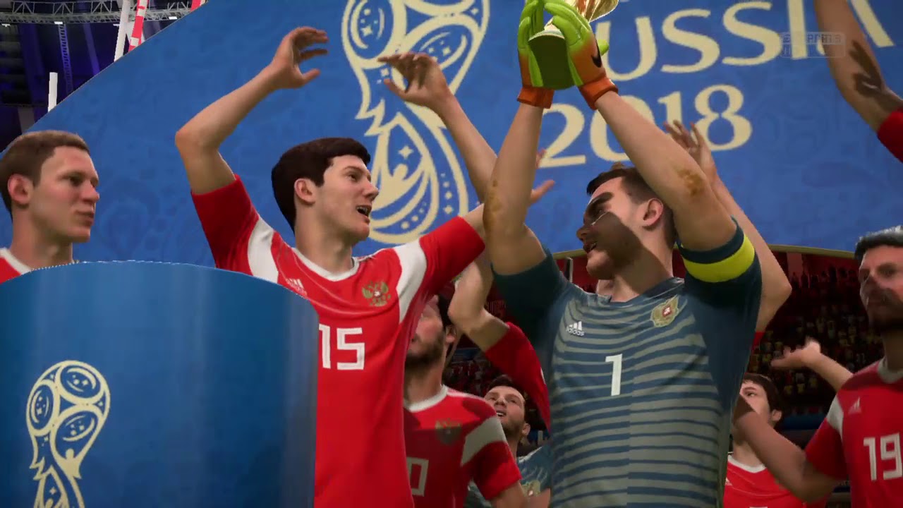 FIfa 18 World Cup Russia 2018 - Russia Champions - YouTube