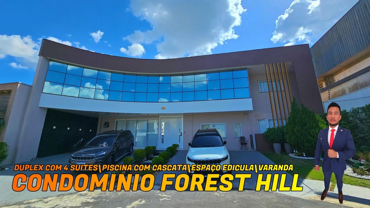 Forest Hill, Duplex Espetacular com 4 suítes, 443m², Piscina com ...