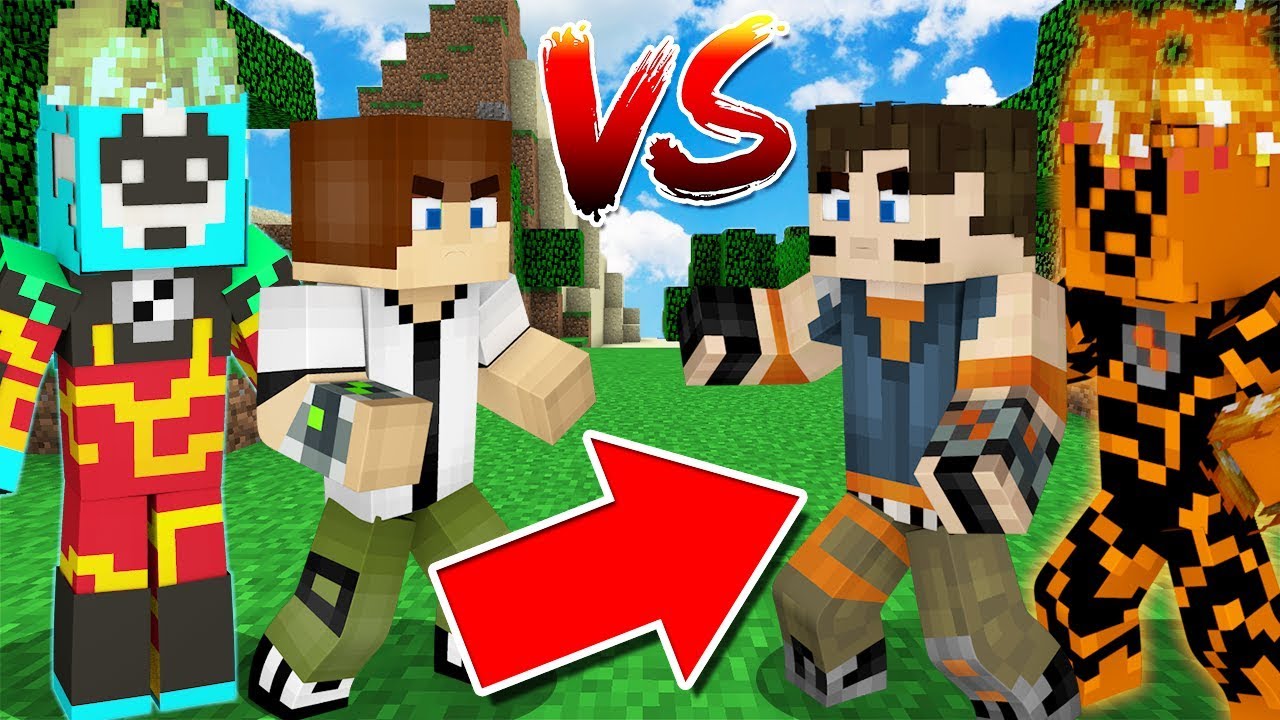 KÖTÜ İKİZİM GELDİ! (MAD BEN) - BEN 10 MİNECRAFT - YouTube