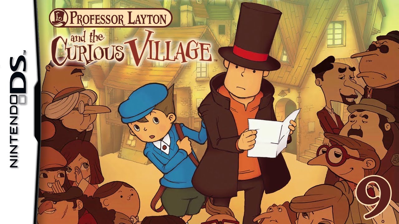 Professor Layton and the Curious Village (DS) - Part 9 Gameplay ...