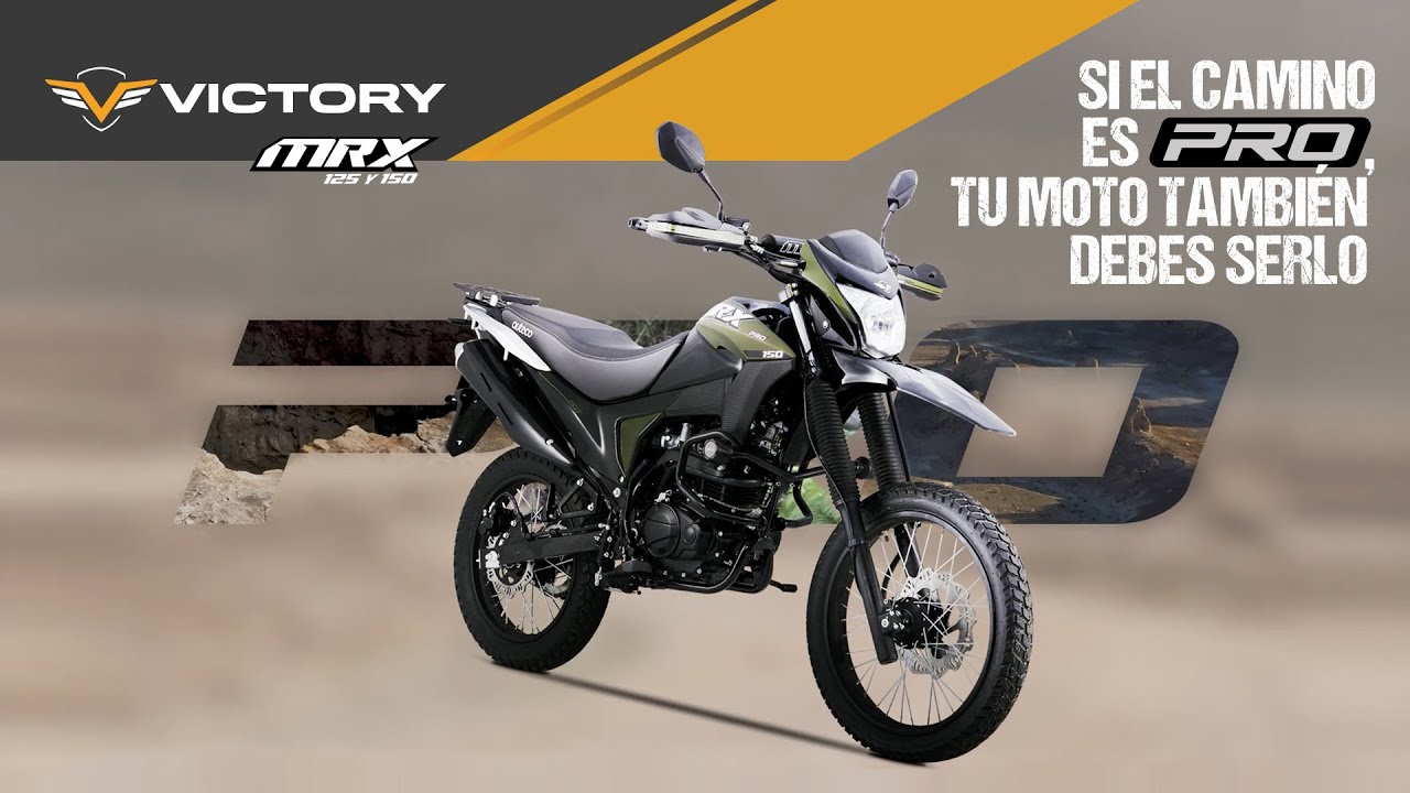 Victory MRX Pro. Equipada para los caminos más pro. - YouTube