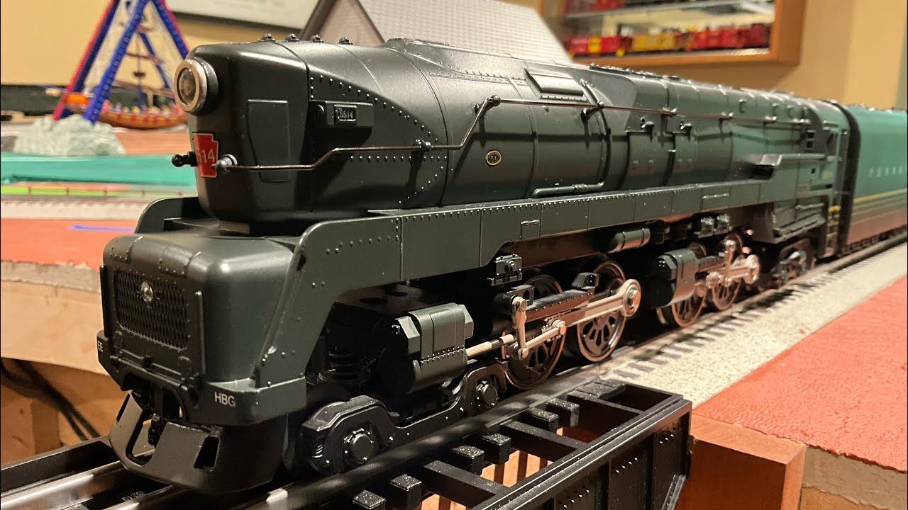 Review | O-Scale Lionel Lionmaster PRR T-1 Duplex w. TMCC - YouTube