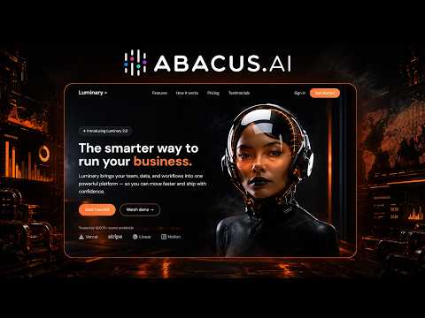 I Built a Website, Mobile App & AI Chatbot With Abacus AI Agent | No coding