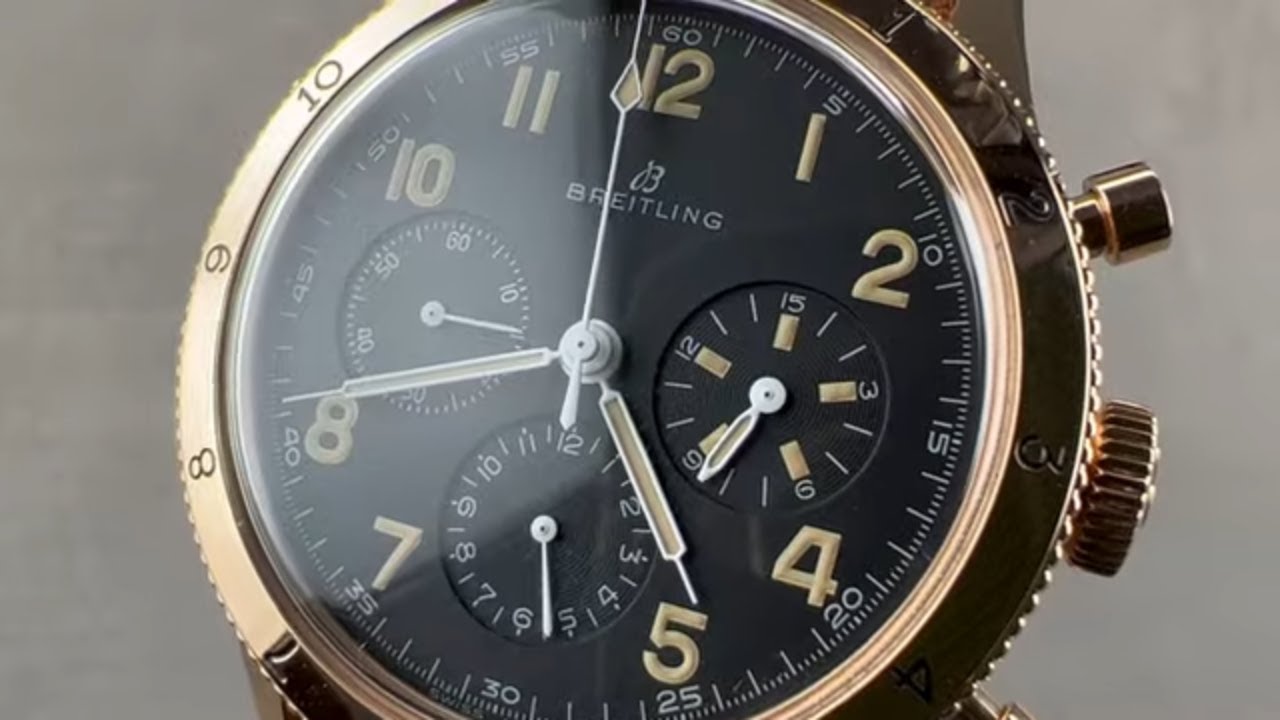 Breitling Avi 765 1953 Edition "Co-Pilot" RB0920131B1X1 - Rose Gold ...