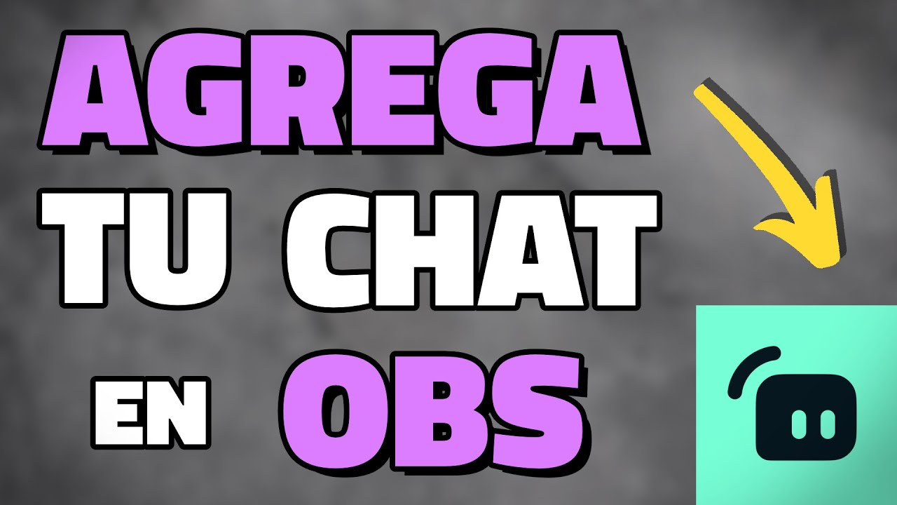 COMO AGREGAR EL CHAT DE TWITCH EN OBS *2023* - YouTube
