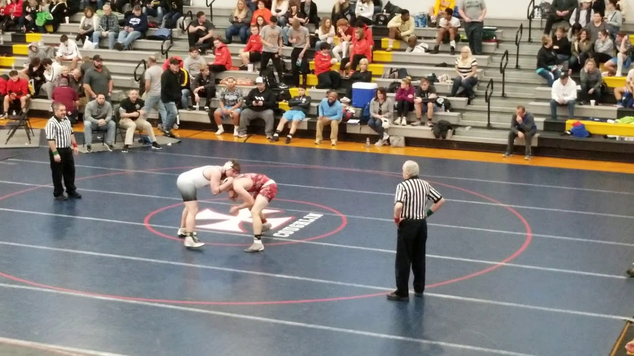 2020 Wyoming Valley Conference Tournament- Weight Class 220 - YouTube