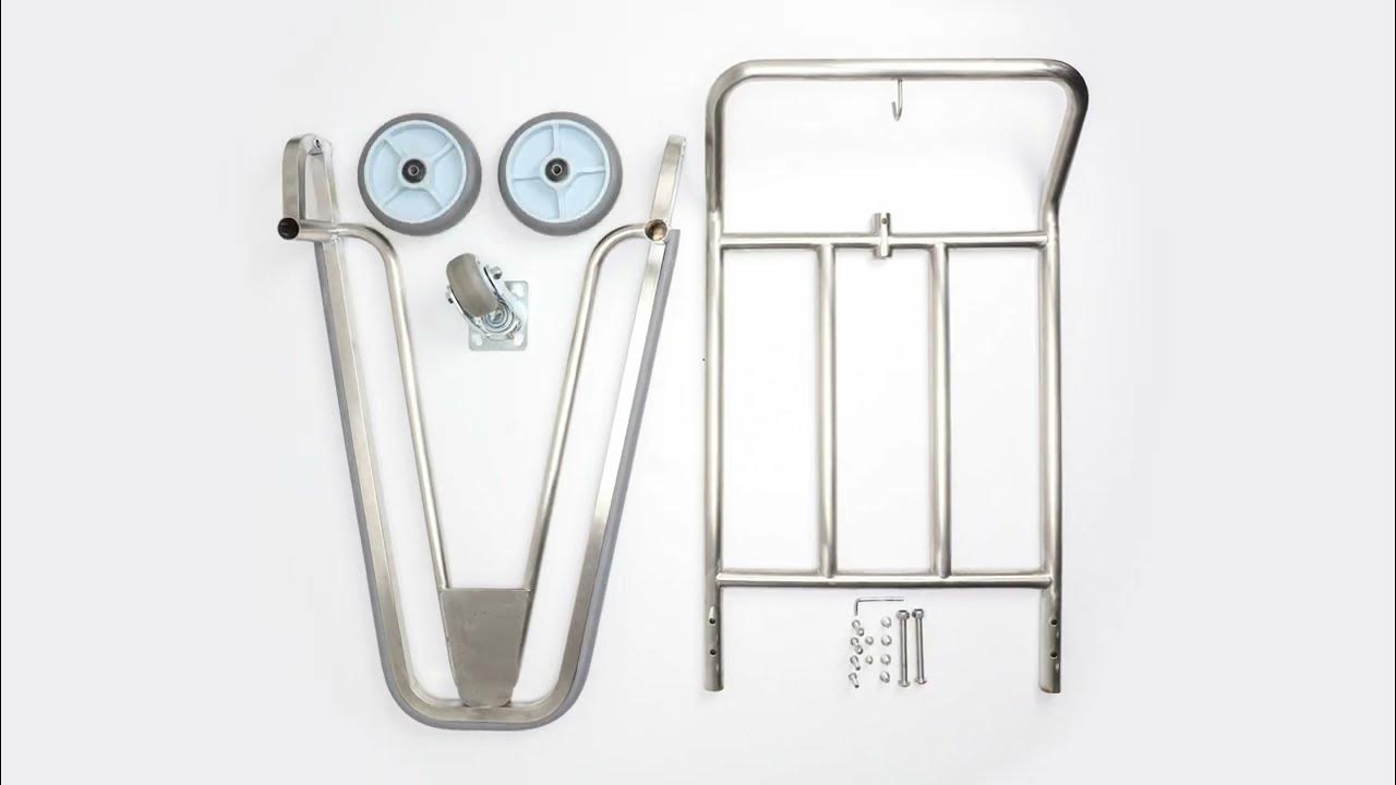 Nesting Luggage Cart Assembly Guide - YouTube