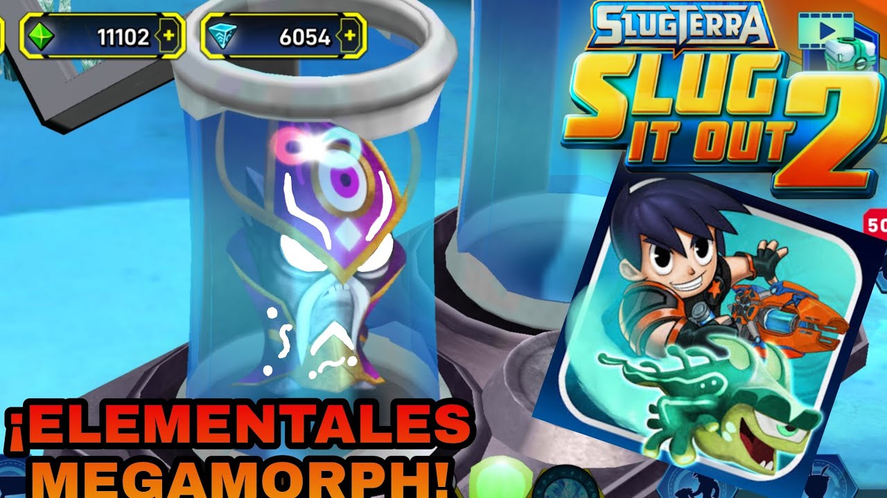 ¡ELEMENTALES MEGAMORPH! / SLUGTERRA SLUG IT OUT 2 / SPLASH - YouTube