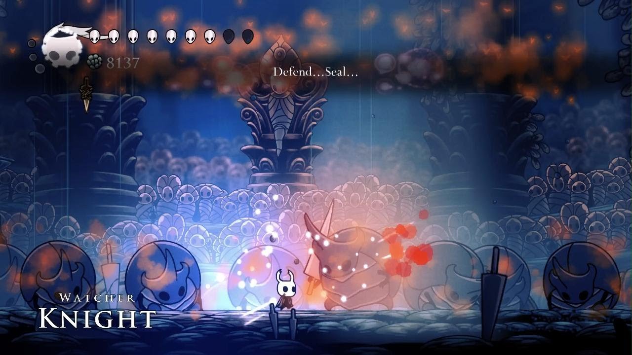 Hollow Knight - Watcher Knight (P4, Nail Binding, Hitless) - YouTube