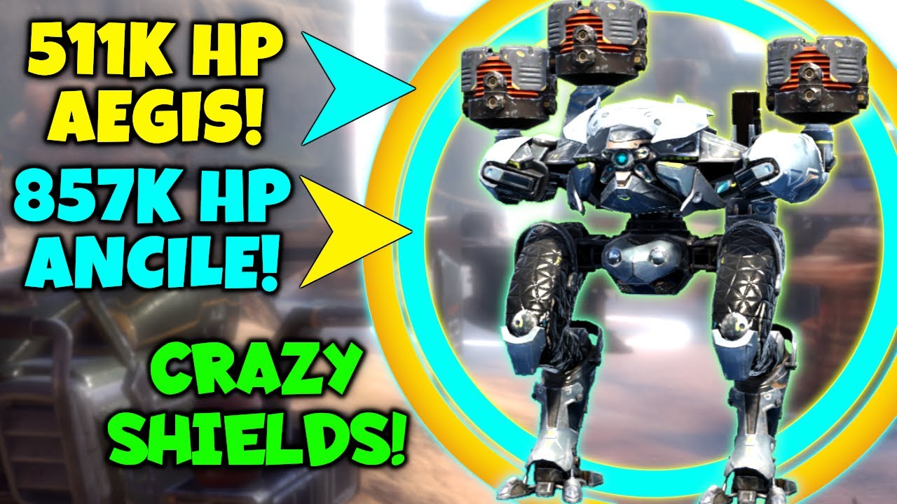 OMG! 856,248 ANCILE HP & 511k Aegis Shield HP EREBUS Craziest Build ...