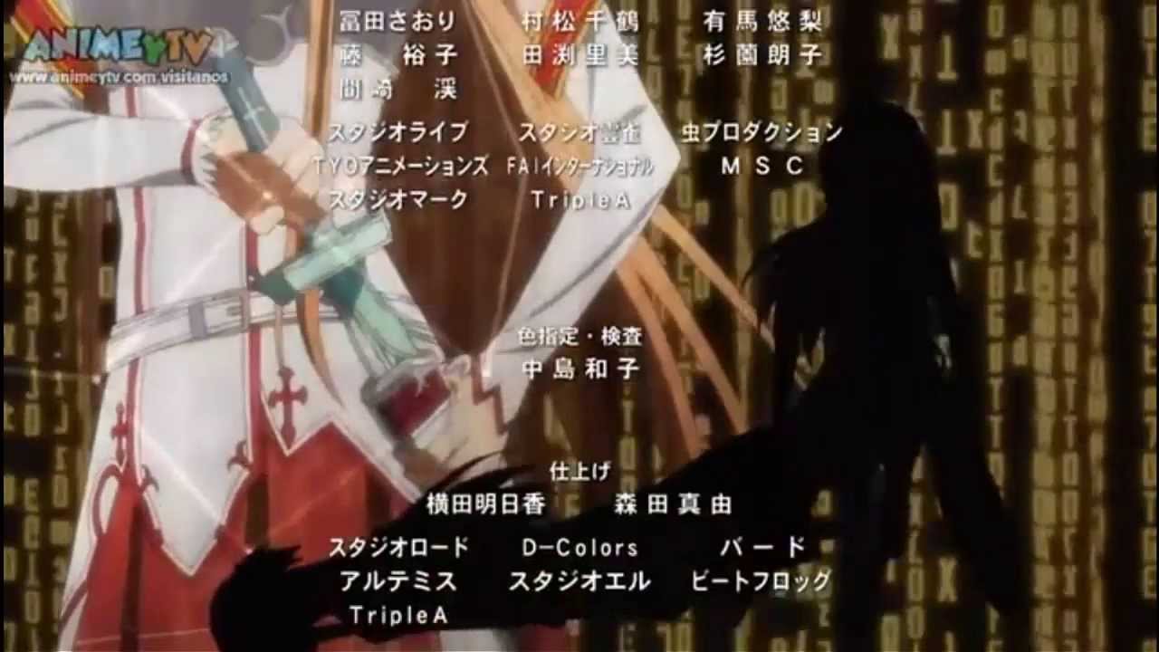 Sword art Online Opening 1 [HD] - YouTube