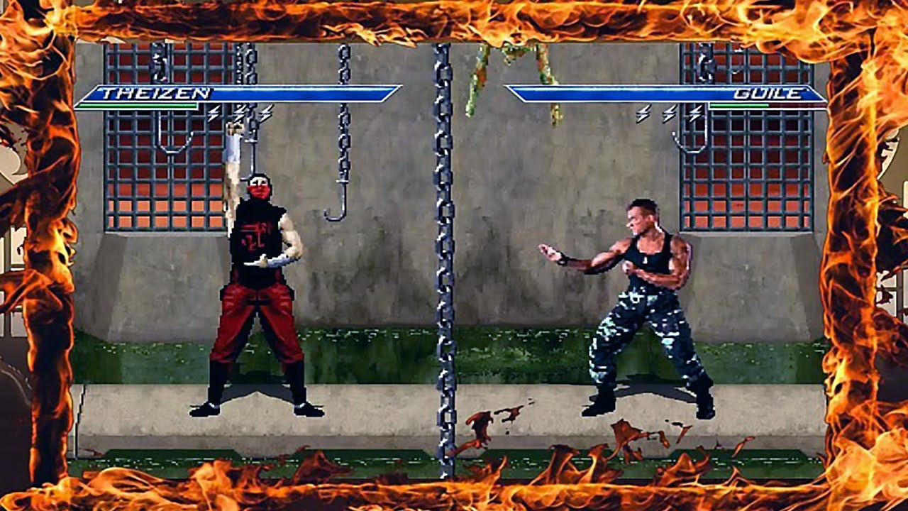 Mortal Kombat Jean-Claude Van Damme vs Theizen (2022) - YouTube