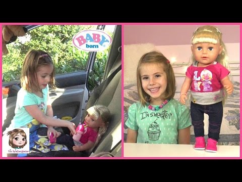 BABY BORN SISTER holt Hannah aus dem Urlaub ab ♥ Interaktive Puppe die weint | Zapf