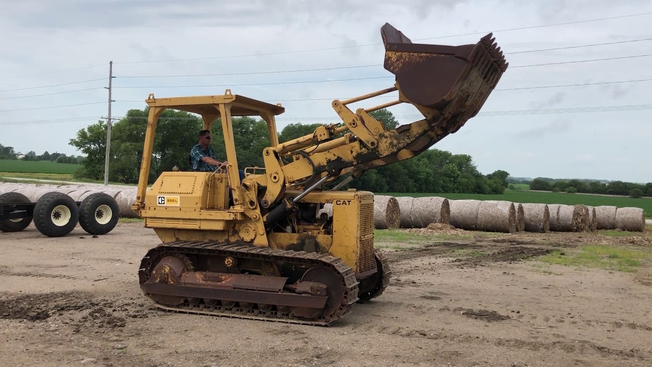 Caterpillar 955L Crawler Loader - YouTube