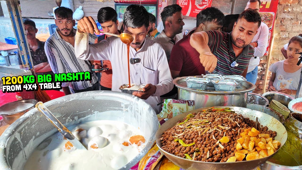 30/- MAGIC MASALA Indian Street Food 😍 Kashyap Makhani Chole Kulche ...