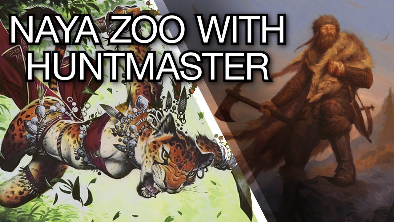 Deck Tech - Naya Zoo with Huntmaster of the Fells! - YouTube