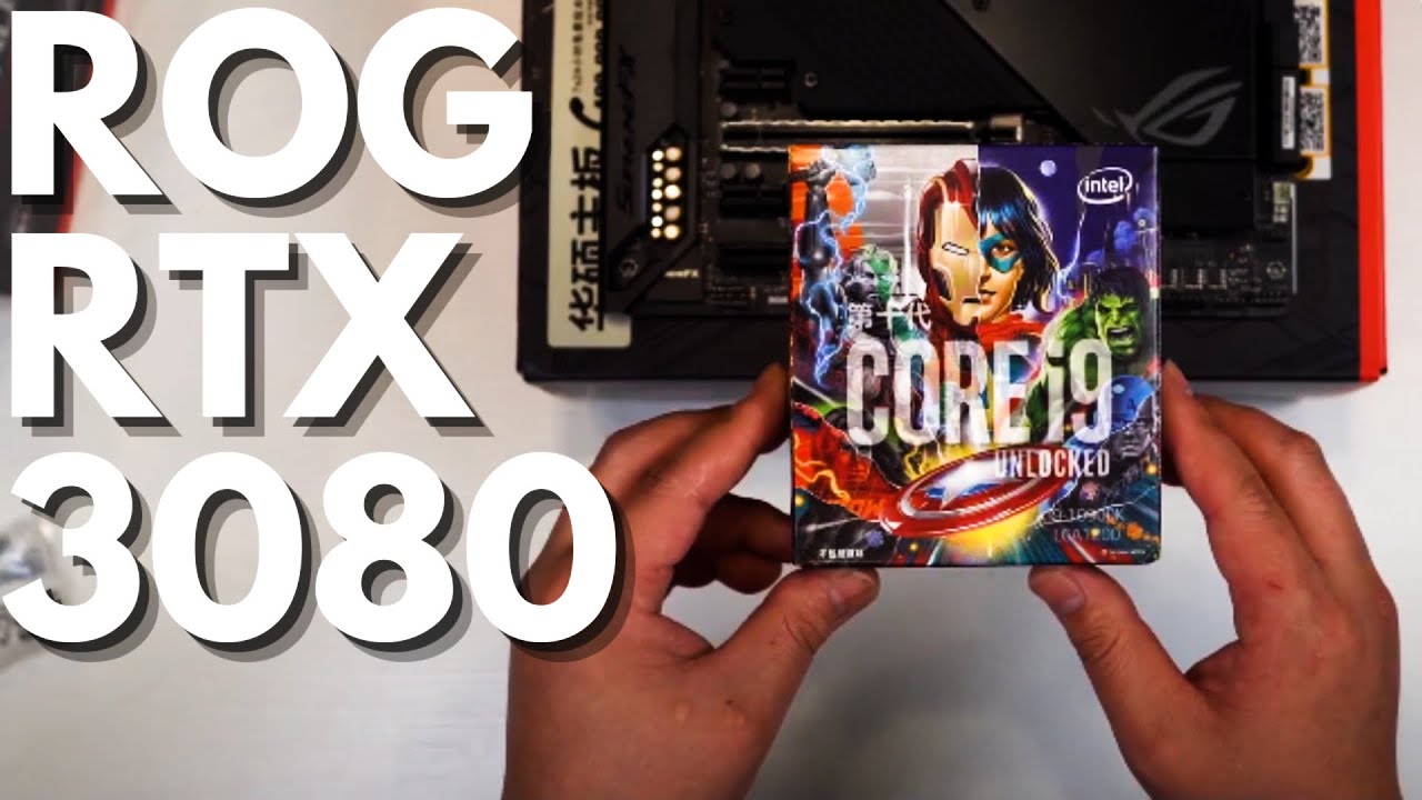 All ROG PC Build With ASUS ROG Strix 3080 | Gaming PC Build 2020 - YouTube