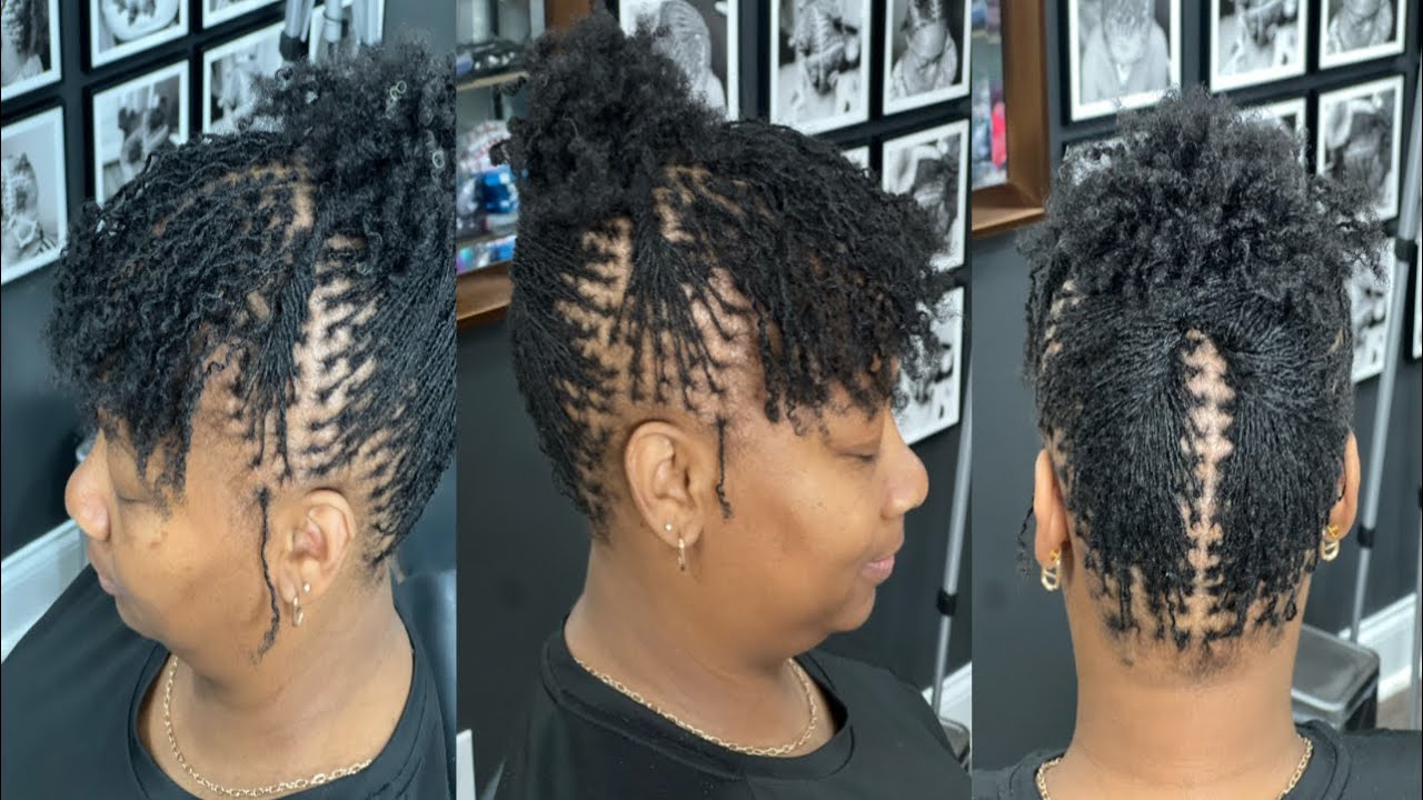 New Locs |Style Tutorial - YouTube