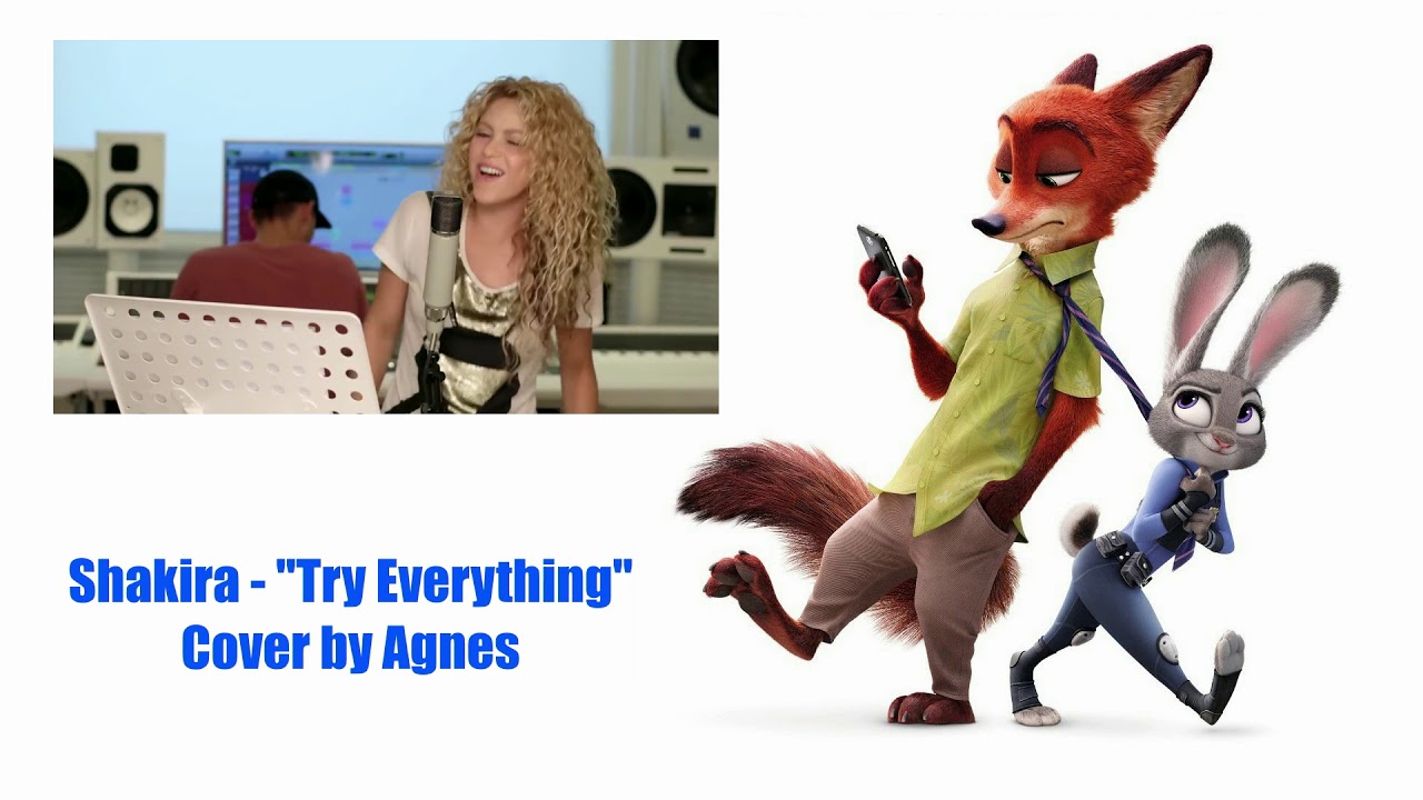 Shakira - "Try Everything" [Cover by Agnes] - YouTube