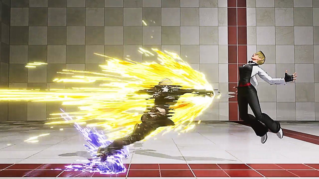 KOF XV: ROCK - FullScreen Combos (2.11) ! - YouTube