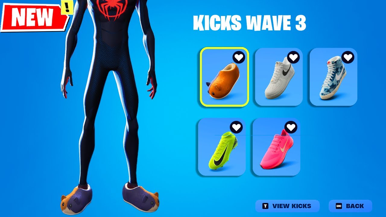 NEW Fortnite Kicks: Meow-Soles & Nike Mercurials - YouTube