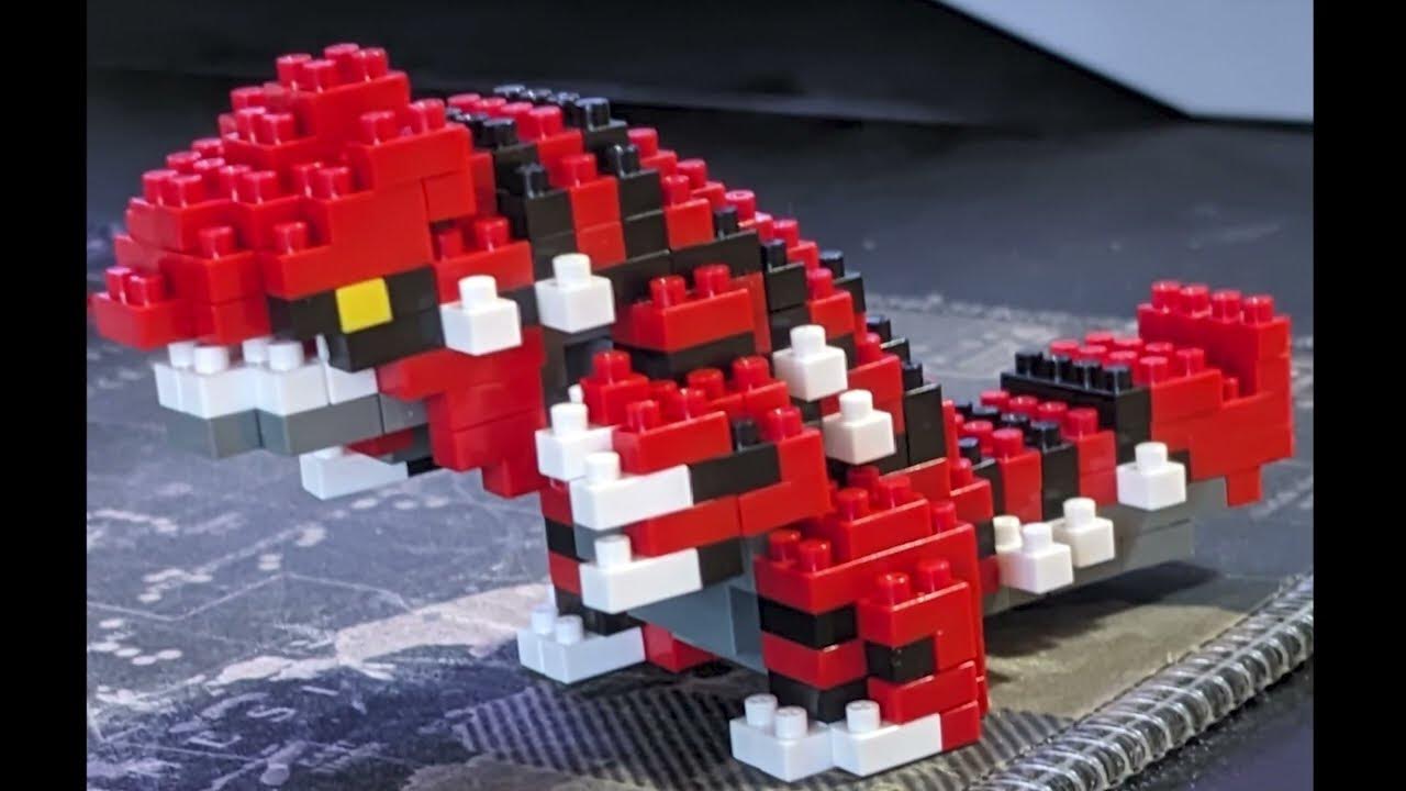 Nanoblock Pokémon ITA (Time lapse) - Groudon - NBPM_062 - YouTube