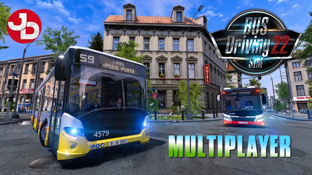 FIRST LOOK at Multiplayer on Bus Driving Sim 22 - YouTube