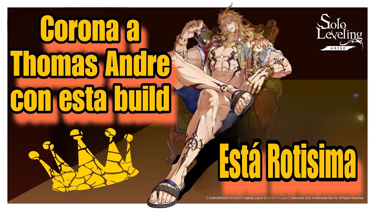Cuál es la mejor build para Thomas Andre👑?Solo Leveling Arise 🌑 - YouTube