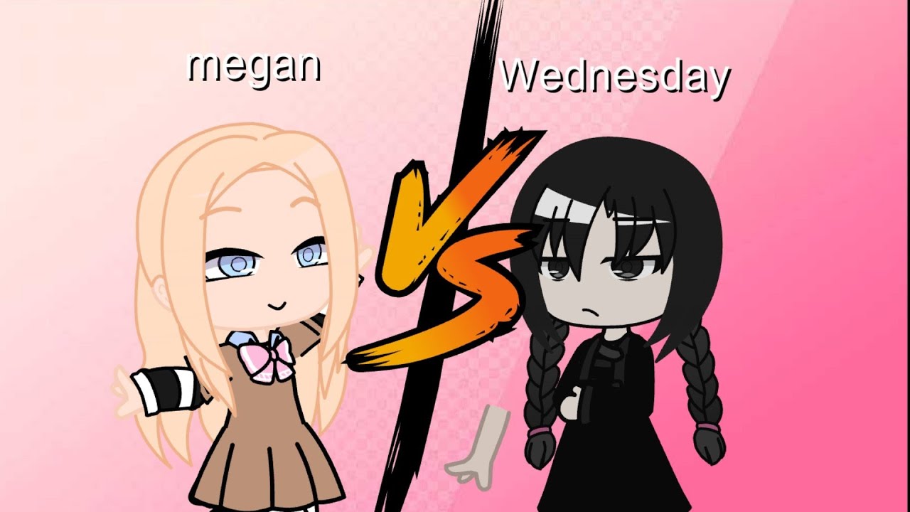 Megan vs Wednesday 2 I made m3gan more cooler than the last😇 - YouTube